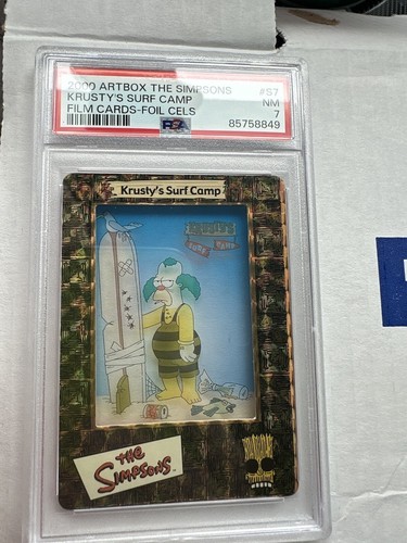 2000 Artbox The Simpsons FilmCardz Krusty's Surf Camp Foil Cels #S-7 ...
