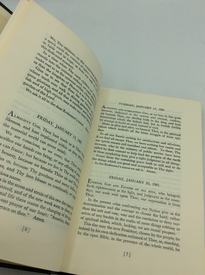 PRAYERS OFFERED BY THE CHAPLAIN REV. FREDERICK BROWN HARRIS - 1964 ...