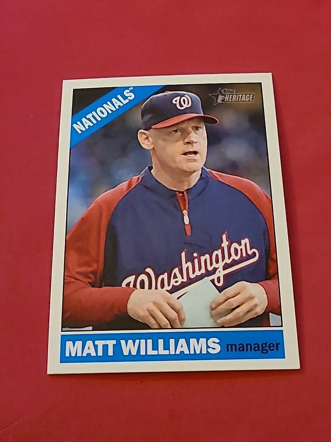 2015 Matt Williams Topps Heritage #386 | eBay