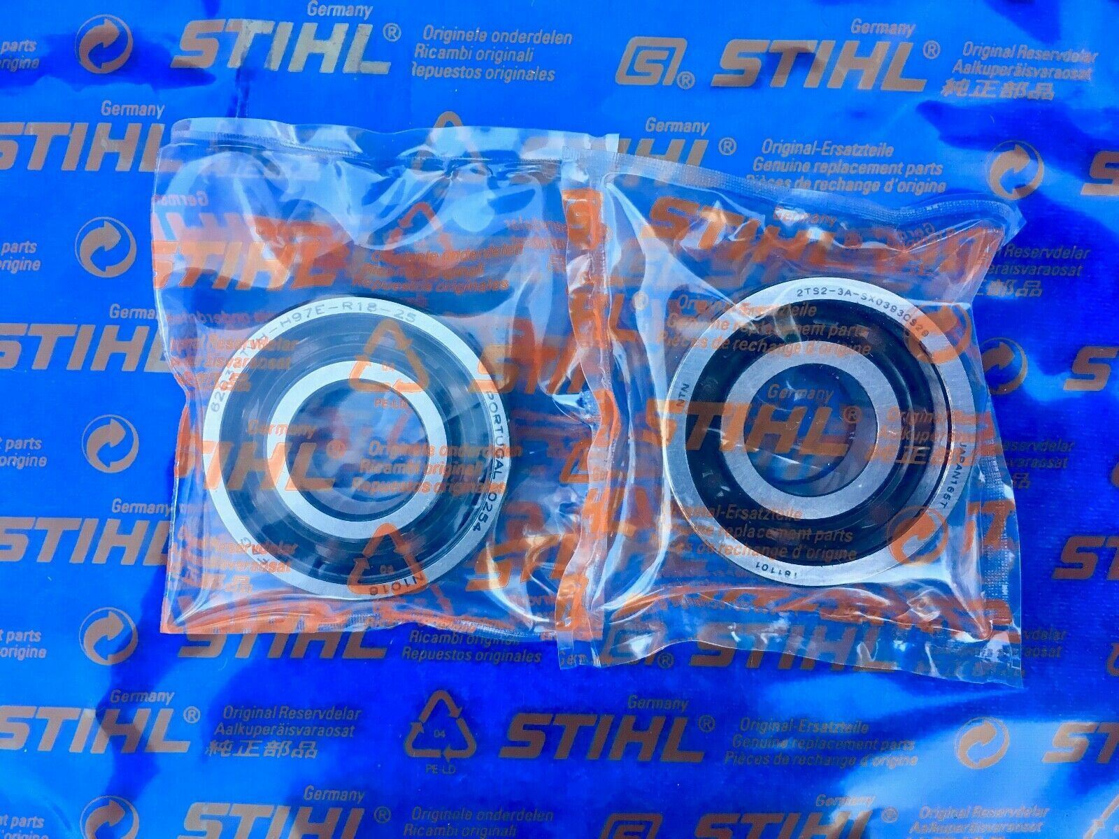 STIHL Genuine 044 MS440 046 MS460 MS461 Case Bearing Set # 9523 003 ...