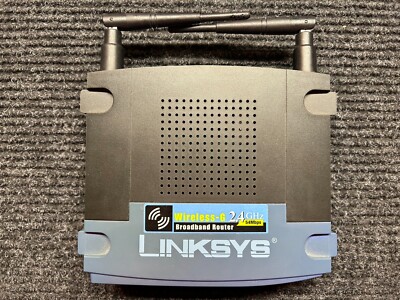 Linksys WRT54G v5 Wireless-G Broadband Router W/ 4-Port Switch | eBay
