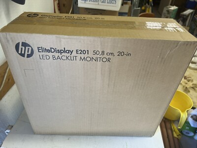 HP EliteDisplay E201 20" LED BACKLIT MONITOR HSTND-3691-L. - NEW ...
