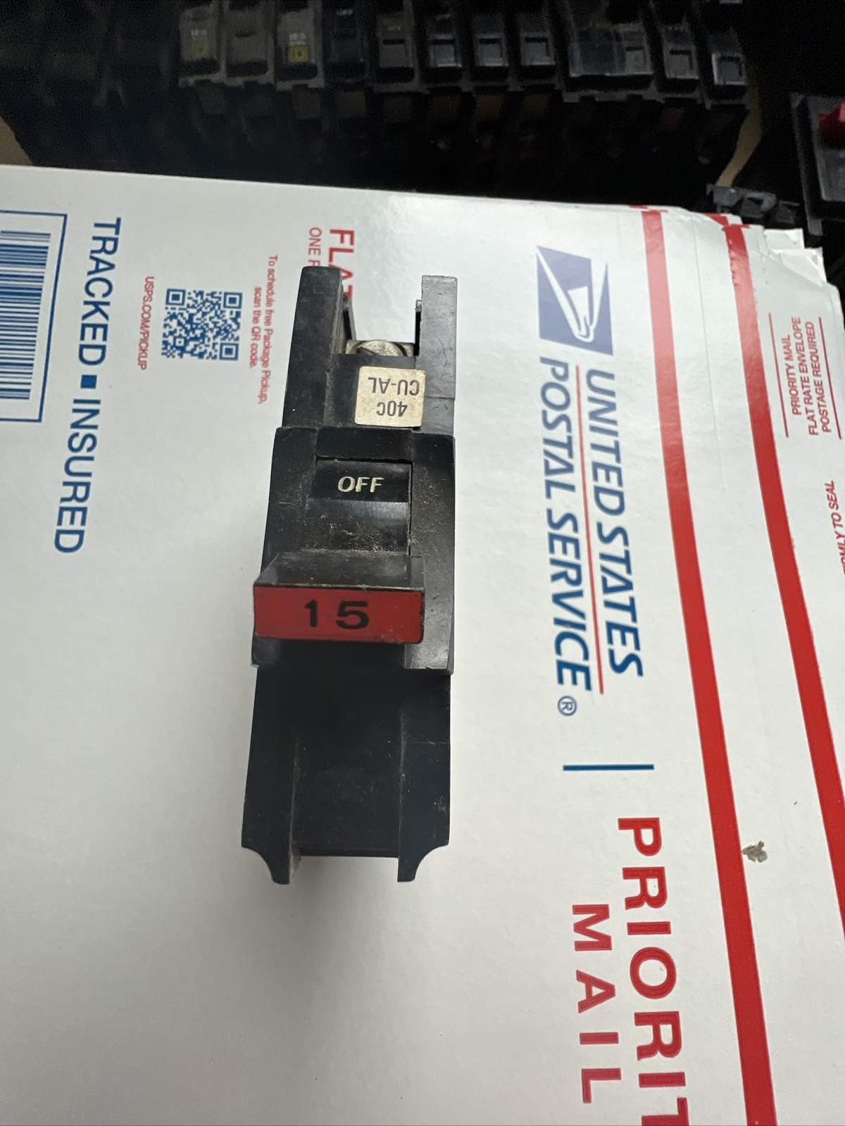 Federal Pacific 15 Amp 1 Pole Type NA Circuit Breaker FPE 120/240VAC ...