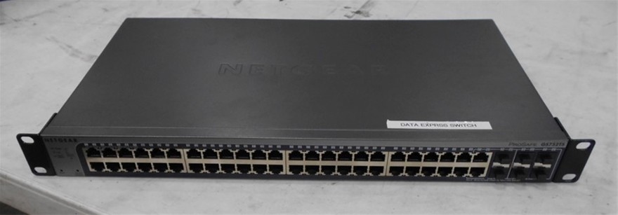 Netgear GS752TS Stackable Gigabit Smart Switch 48 Port L 4SFP Uplink GS ...