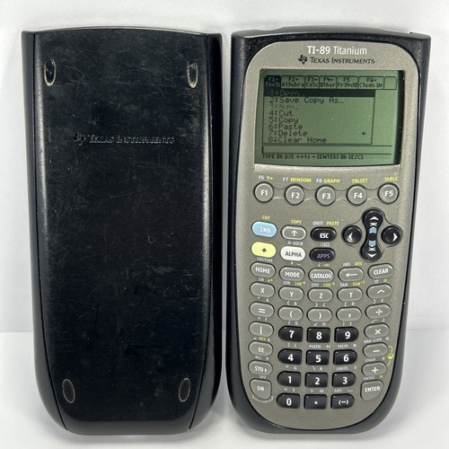 Texas Instruments TI-89 Titanium Graphing Calculator with Cover Tested ...