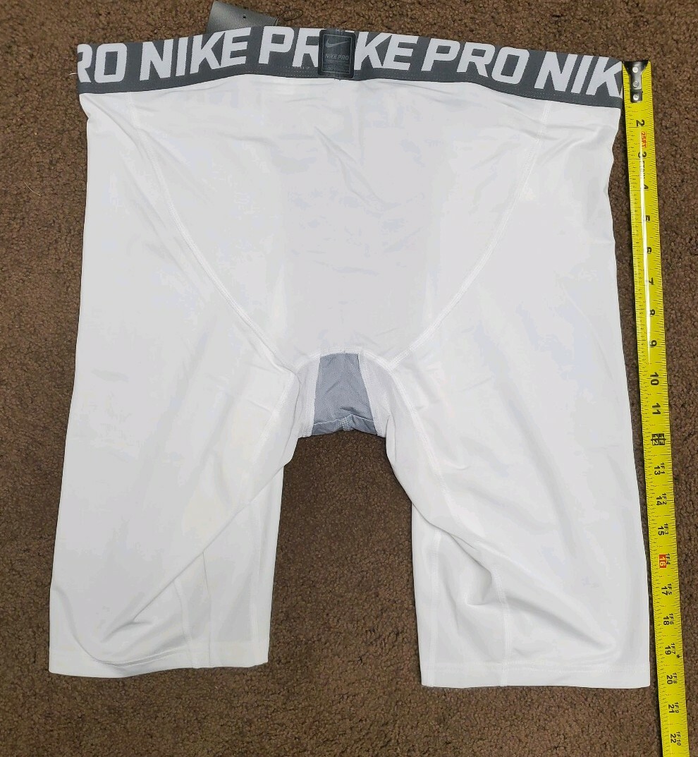 Mens Nike Pro NBA Compression Shorts Player Issue PE 880802-101 Sz 3xlt ...