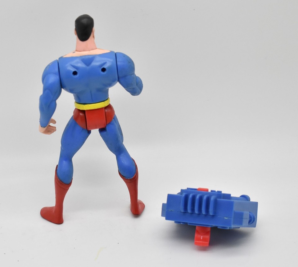 Superman Animated Capture Net Superman Loose 5" Action Figure Kenner ...