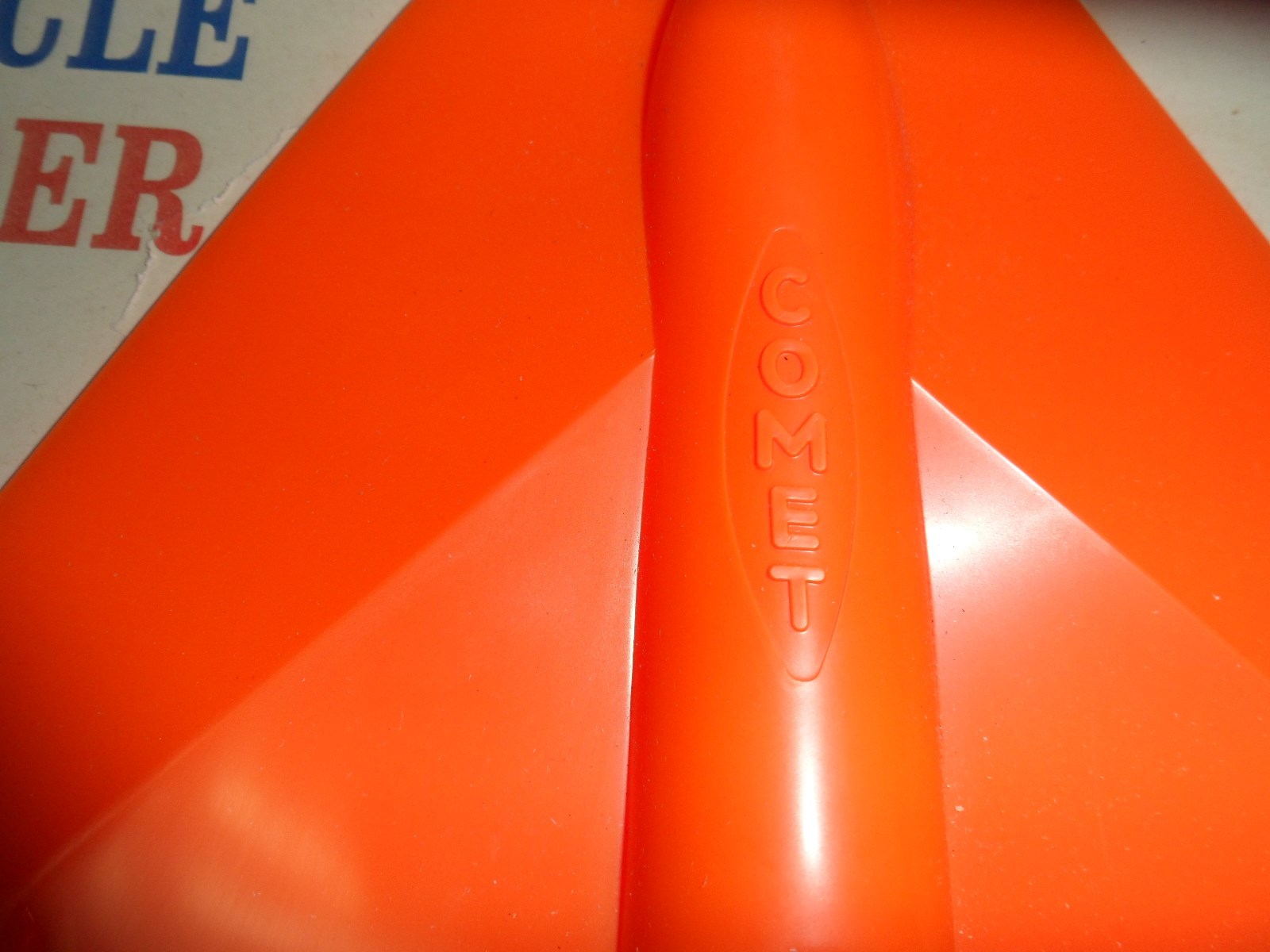 VINTAGE NOS RARE HUNT WILDE "COMET" FENDER FLAP W/2 REFLECTORS NOS RARE ...