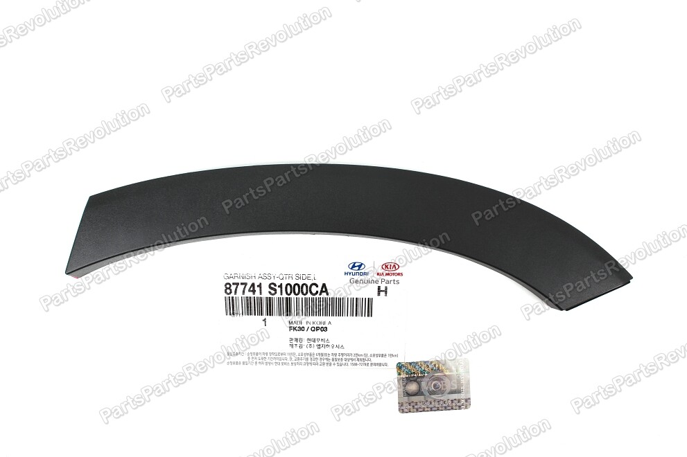 Fender Wheel Molding Rear Left 87741S1000CA for Hyundai SantaFe 2019 ...