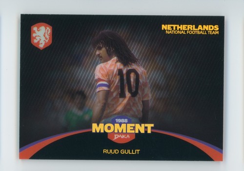 2024 Ruud Gullit Daka National Team Moment Gold Netherlands Card 20/25 ...