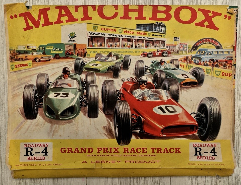 Matchbox R-4 Grand Prix Race Track Roadway Layout | eBay