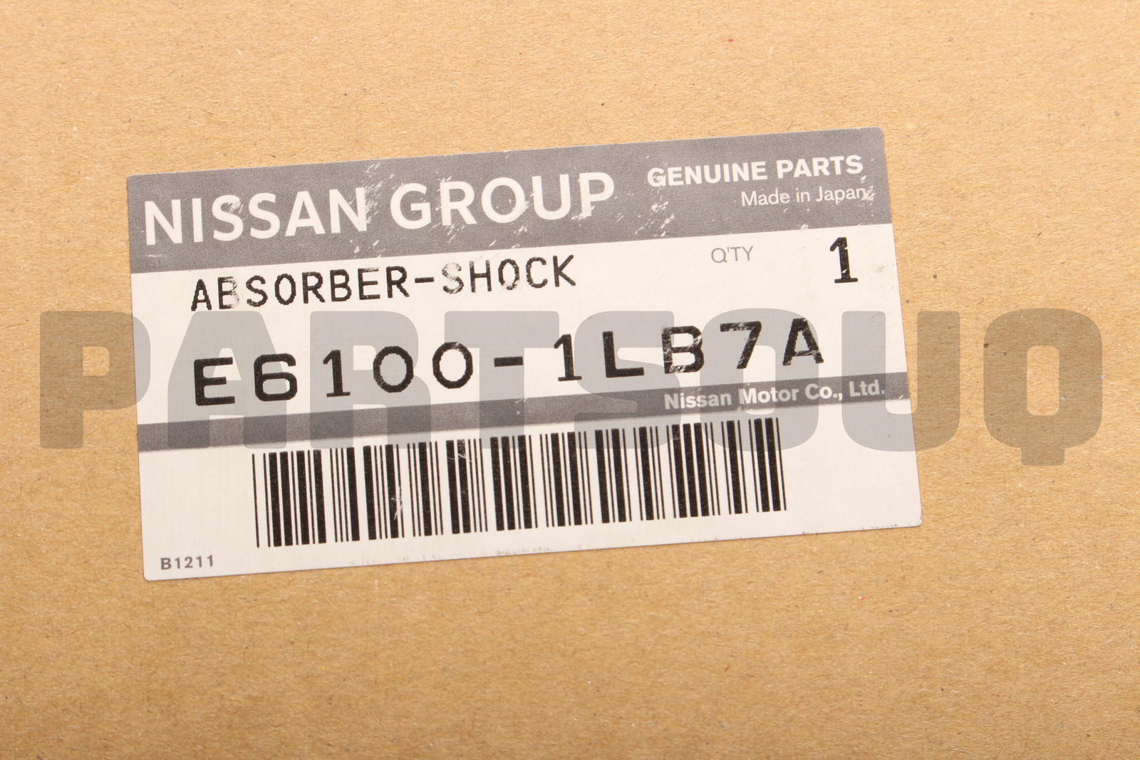 E61001LB7A Genuine Nissan ABSORBER KIT-SHOCK,FRONT E6100-1LB7A | eBay