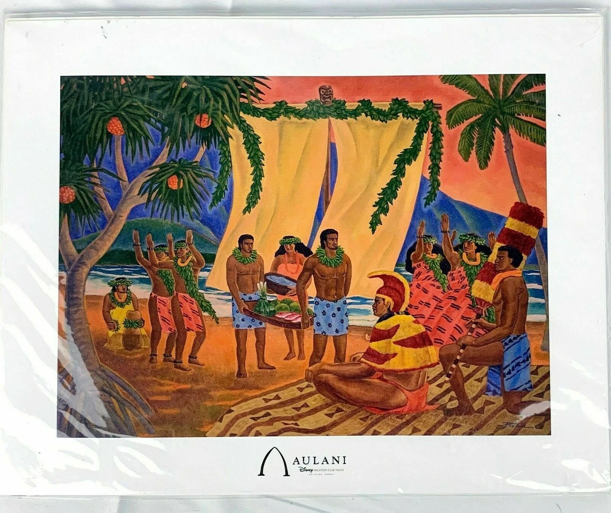 Traditional Hawaiian Painting