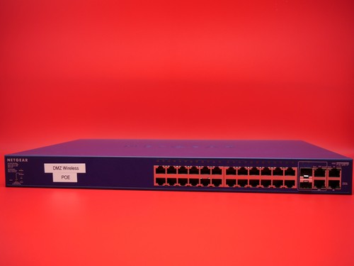 Netgear Prosafe FS728TPV2 V2H1 24-Port PoE Smart Switch | eBay
