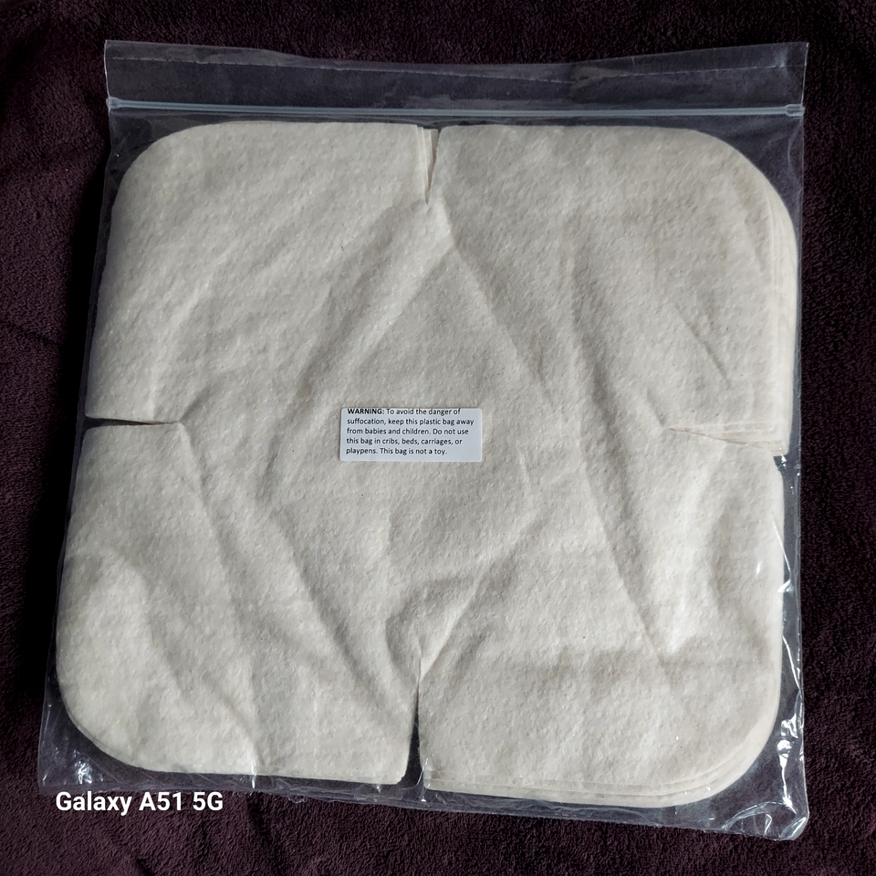 The Gypsy Quilter Plate Cozy Pre-Cut Batting - 13 inch square (8 count ...