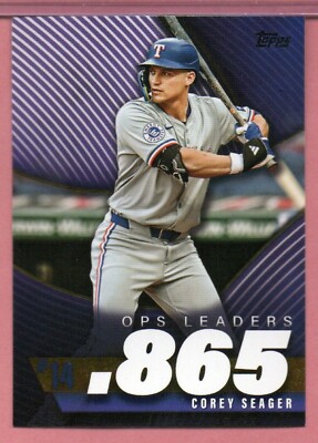 Corey Seager, Texas Rangers, 2025 Topps Series 2 OPS BESTS OPS-14 | eBay