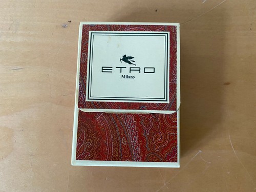Box with 4 tissues ETRO Box with 4 tissues - 7'7 x 5'5 x 1'7 cm | eBay