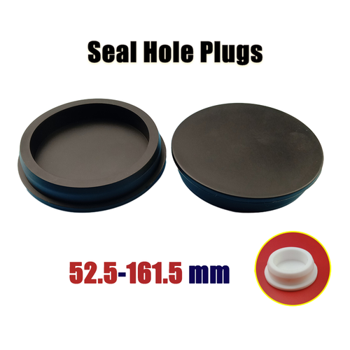 Silicone Rubber Seal Hole Plugs Round Blanking End Caps Seal Bung Tube ...