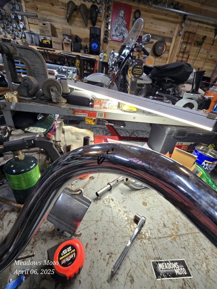 Old heavy split bars " 2 piece " left hand throttle or advance for ...