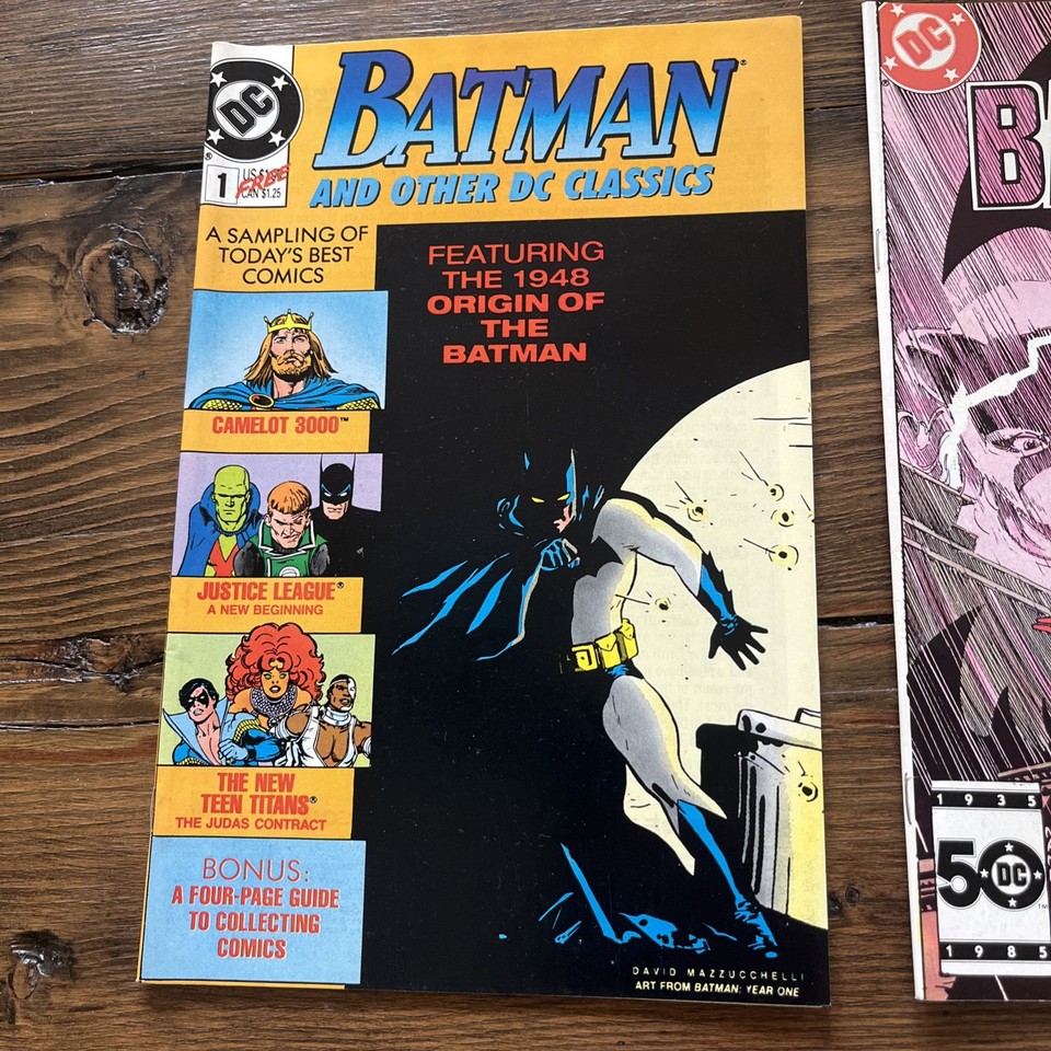 Dc Comics Batman Variety Comic Lot Of 5 some older | eBay