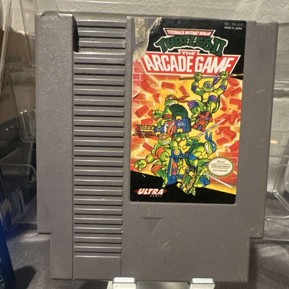 Ultra Games Teenage Mutant Ninja Turtles & TMNT II Arcade NES NTSC-U/C ...