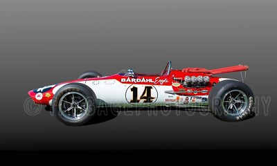 Gurney Eagle Bardahl AAR All American Racers INDY Race Car Photo CA2397 ...