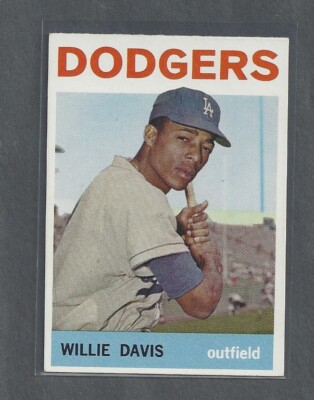 1964 Topps Baseball #68 Willie Davis EXMT 068DR3 | eBay
