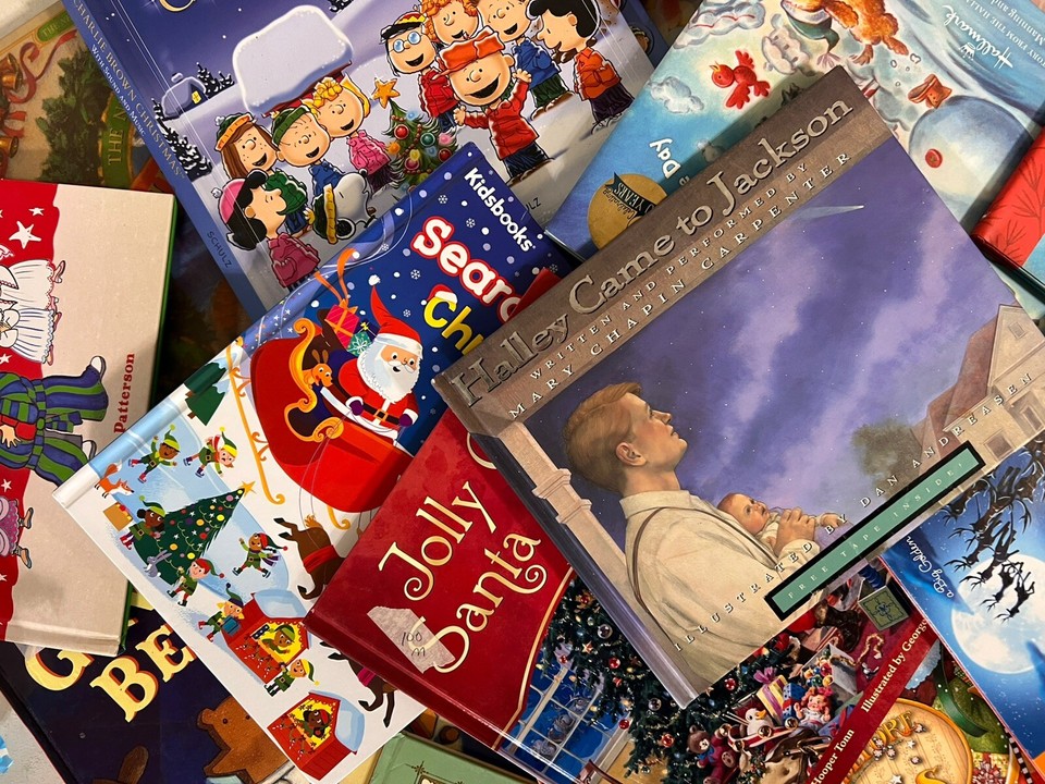 Lot 10 RANDOM Hardback Winter Christmas Snow Children's Picture ...