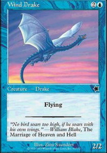 1x Wind Drake NM-Mint, English - Starter 1999 MTG | eBay