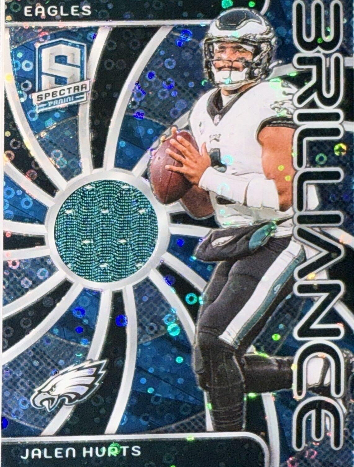 2024 Panini Spectra - Brilliance Jalen Hurts #BRI-26 Neon Blue Prizm ...