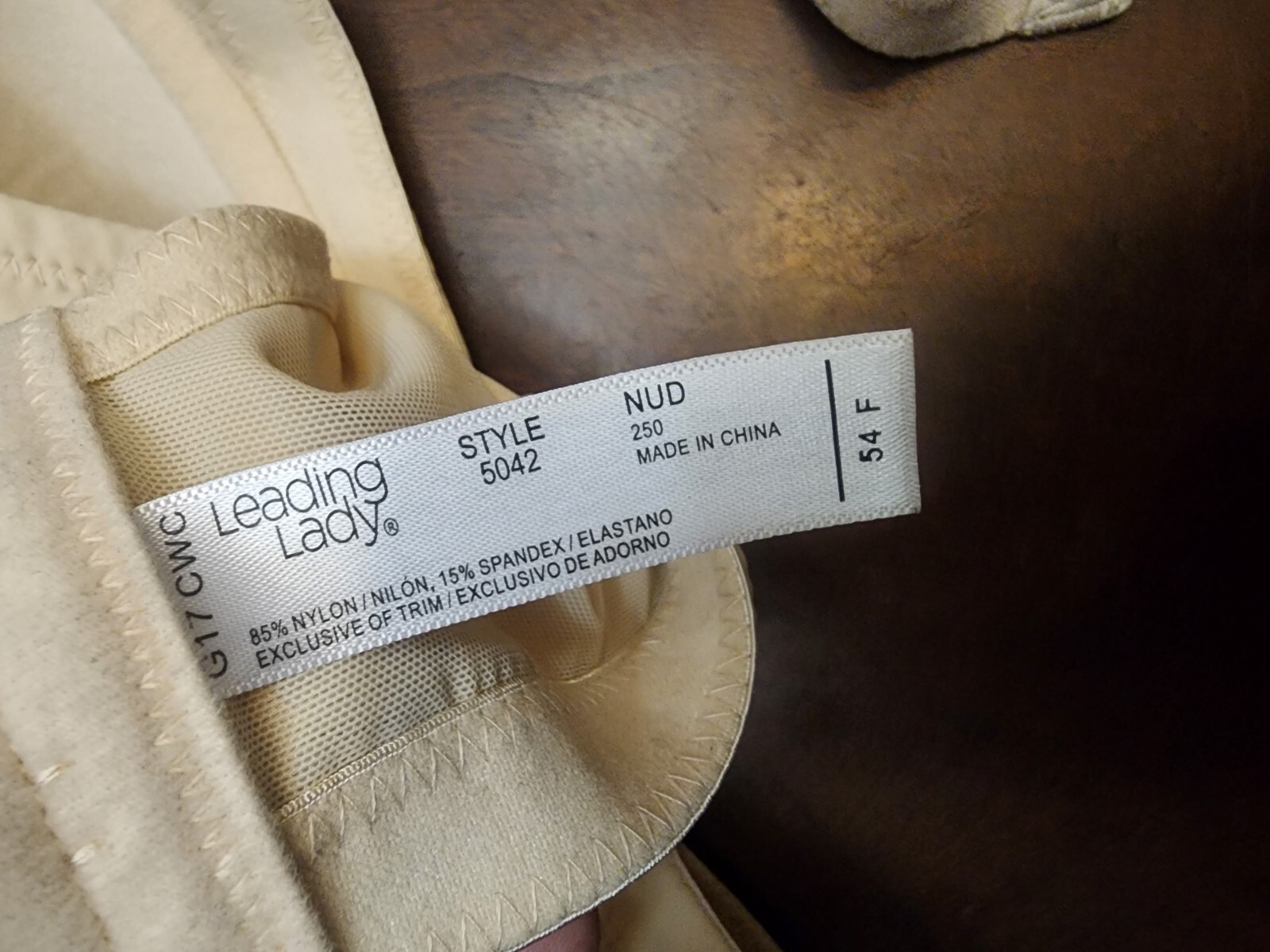 Leading Lady Full Coverage Brigitte Bra Molded Soft C… - Gem