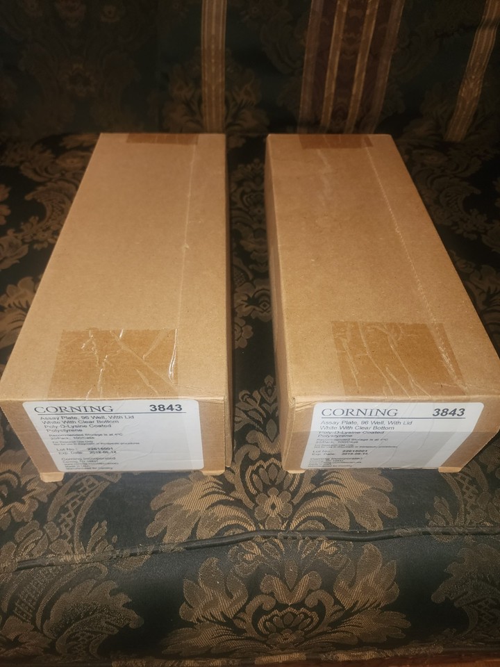 Corning 3843 96-Well, with Lid | eBay