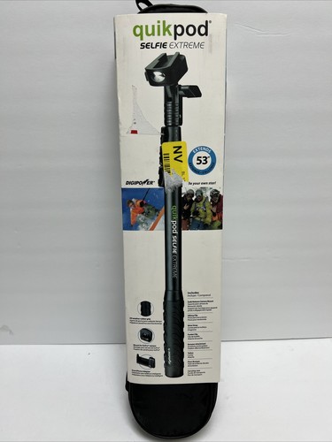 Digipower Quickpod Extreme Monopod (Black)- OPEN BOX-MISSING ITEMS | eBay