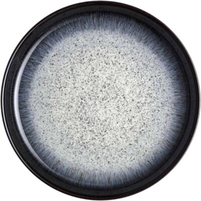 Denby 1809 Halo Coupe Dinner Plate - Black | eBay