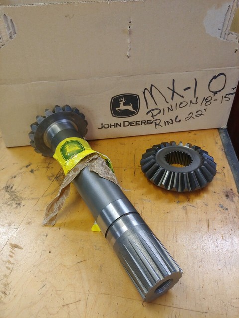 John Deere Pinion And Ring Gear For MX10 Bush Hog Gear Box | eBay