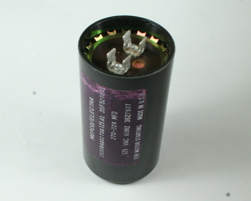 Lot 2 270-324uF 125VAC Motor Start Capacitor Philips 3535B4A0270A125A1 ...