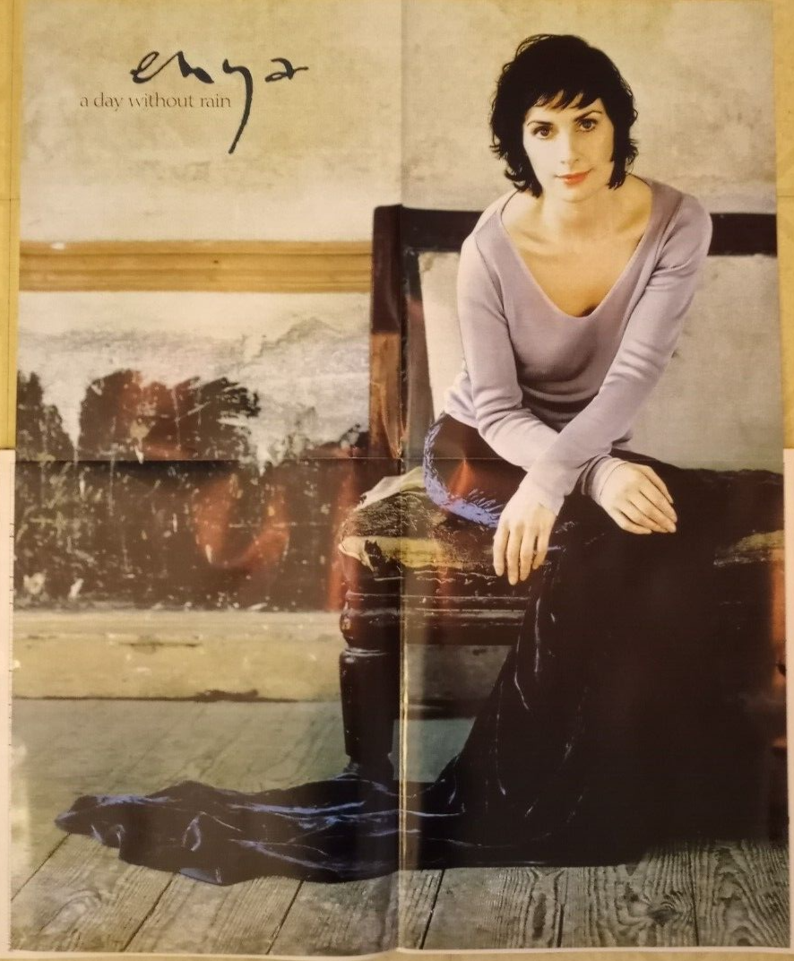 ENYA ORIGINAL (UNFRAMED) 2000 magazine PROMO POSTER 21" X 26" | eBay