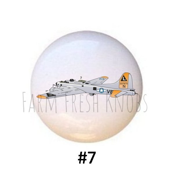 Military Aircraft by SVG Airplane Aviation DECORATIVE Drawer Pulls ...