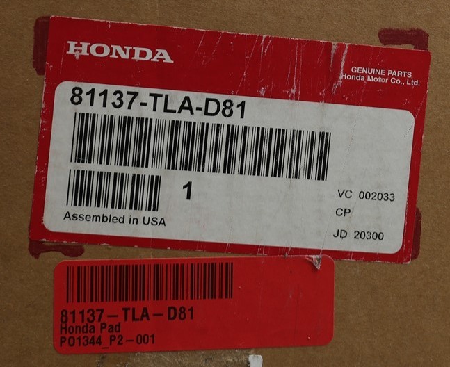 NEW OEM Honda Front Right Seat Cushion Foam Pad 81137-TLA-D81 CR-V 2017 ...