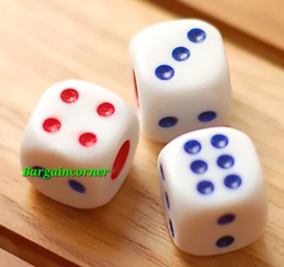 Playing Dice Set Bingo Dice Rolling Dice Table Board Games 1.4cm Numbers Dice | eBay UK