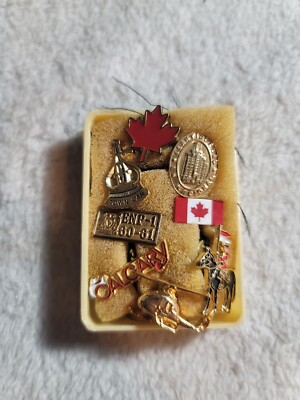 Lot Of 8 Vintage Canadian Pins | eBay