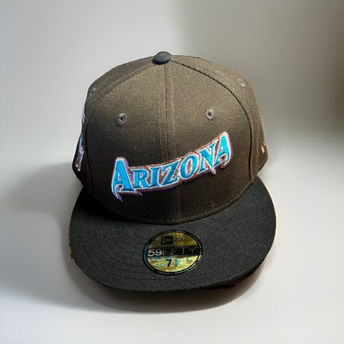 New Era Arizona Diamondbacks Fields 59FIFTY Brown/Black D-Backs Patch 7 ...