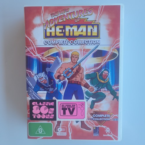The New Adventures of He-Man Complete Collection - Region 4 DVD Box Set ...