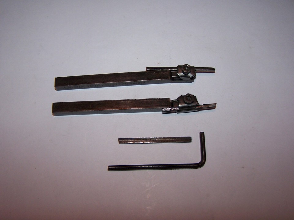 Edelstaal Unimat Lathe Insert Tool Holder, 2700, 1/4", left & right ...