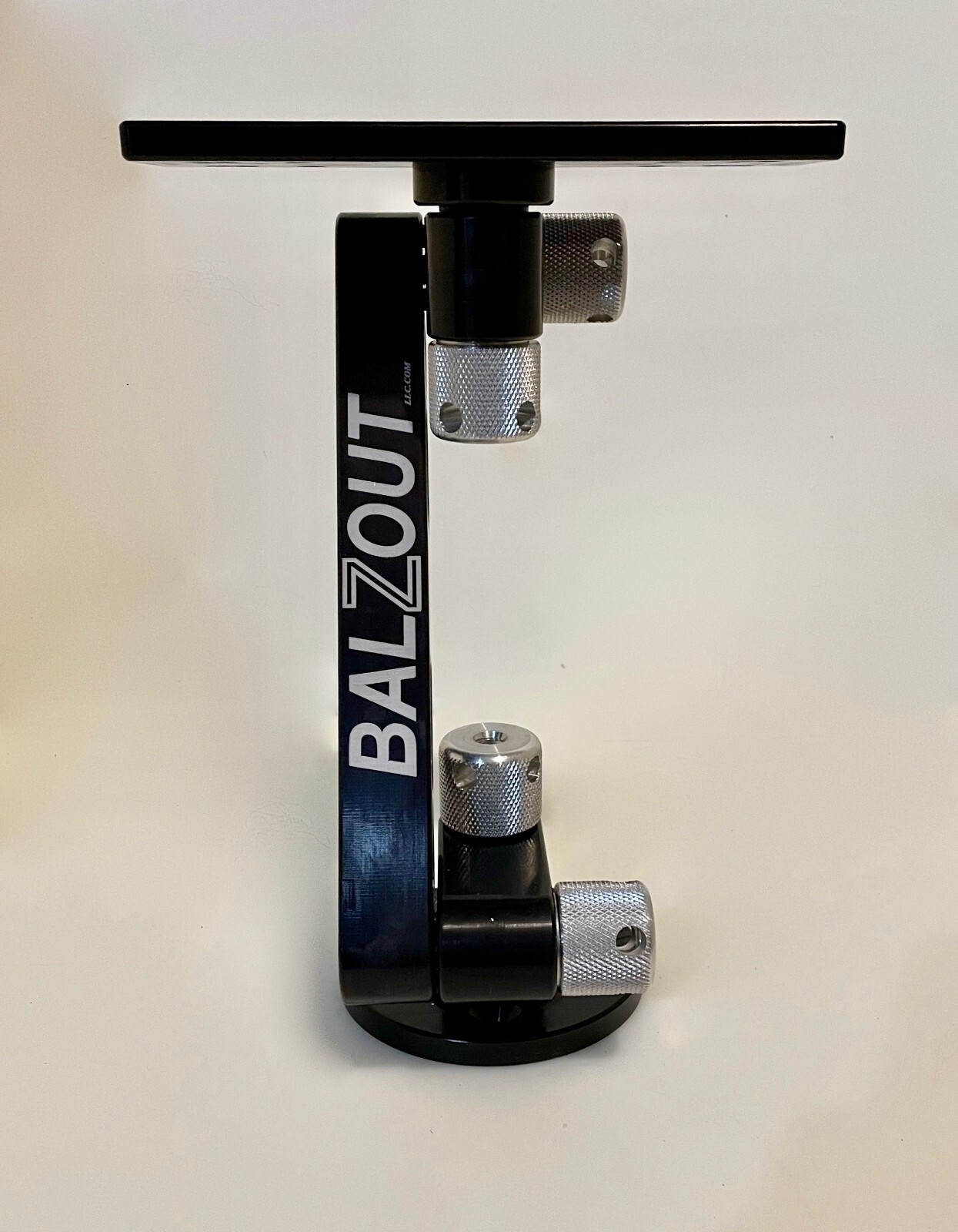 BalZout Blck Powder Coated 6" Round Base Aluminum Mount Fits Garmin ...