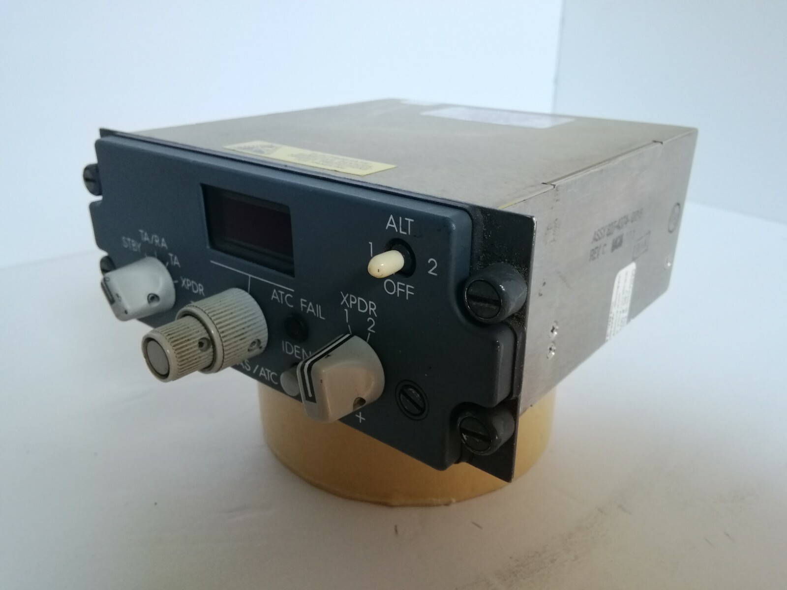 COLLINS TTC-920G TCAS/TRANSPONDER PANEL P/N 822-0078-005 | eBay