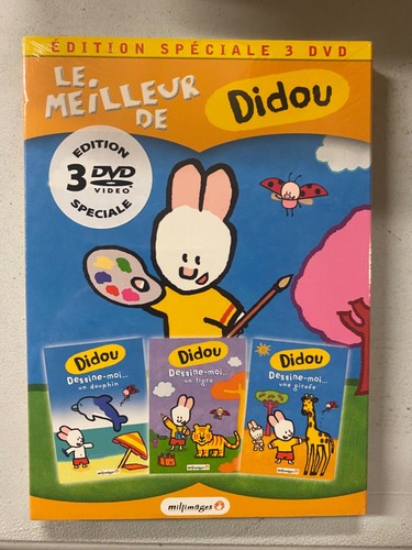 COFFRET 3 DVD FILM DESSIN ANIMÉ ÉDUCATIF LE MEILLEUR DE DIDOU NEUF | eBay