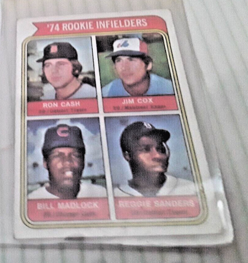 1974 Topps #598 BILL MADLOCK Rookie RC Pittsburgh Pirates EX | eBay