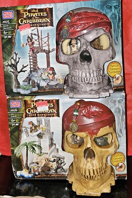 Mega Bloks 1026 / 1025 Pirates of the Caribbean ISLA CRUCES / BAYOU ...