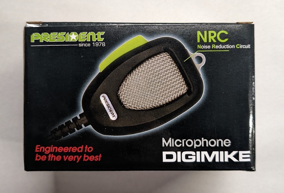 President ACUS600 DIGIMIKE 6-Pin Microphone with 5-Level Noise ...